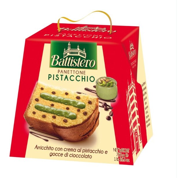 Panetone cu crema de fistic Battistero, 750g - eMAG.ro