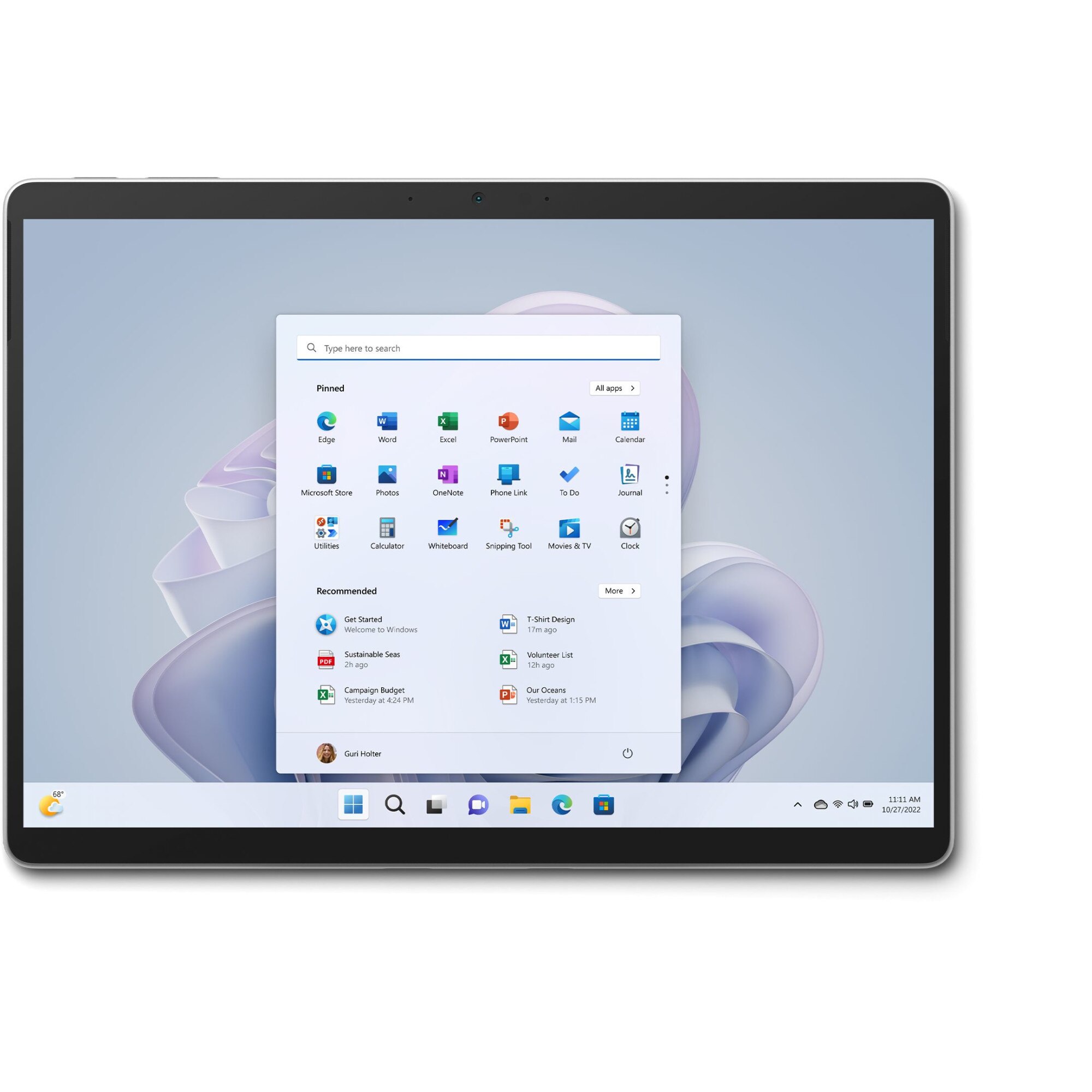 Лаптоп Microsoft Surface Pro 9 с Microsoft SQ3 (3.0GHz, 8M), 16 GB ...