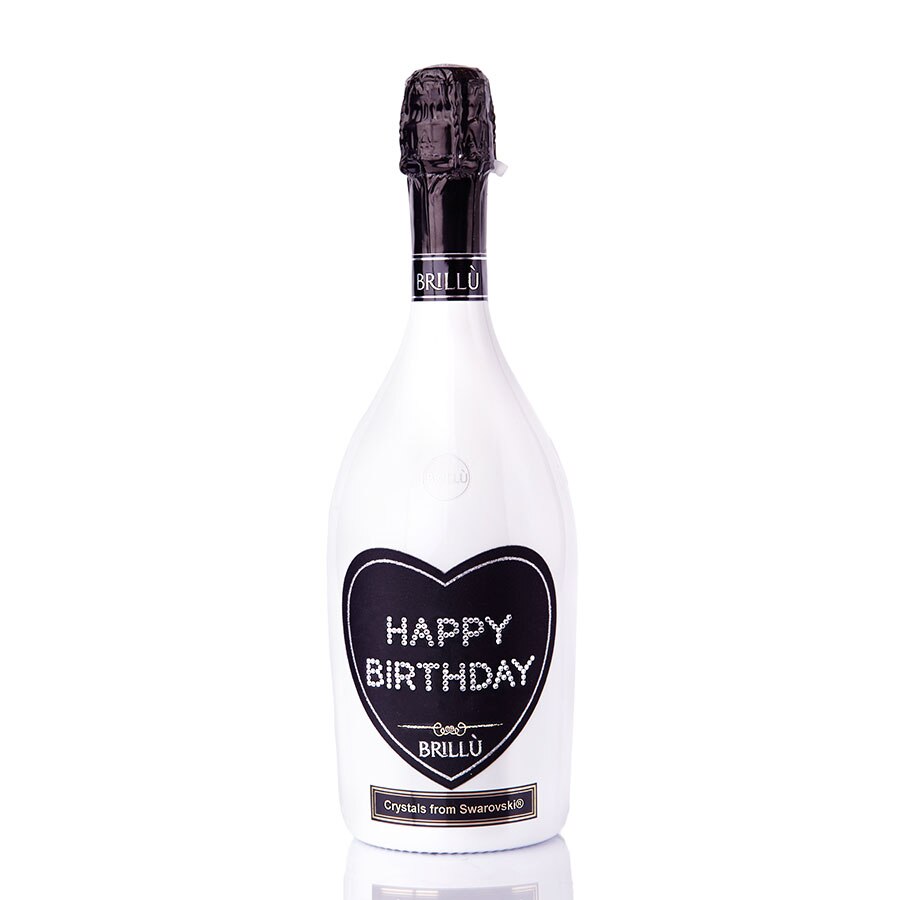 Sampanie Brillu White Love Happy Birthday, 0.75l - eMAG.ro