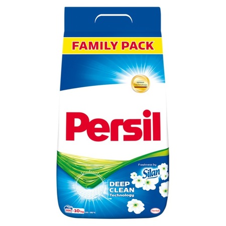 Перилен Препарат, Автоматичен, Persil Active Clean Silan, 10 кг, 100 ...