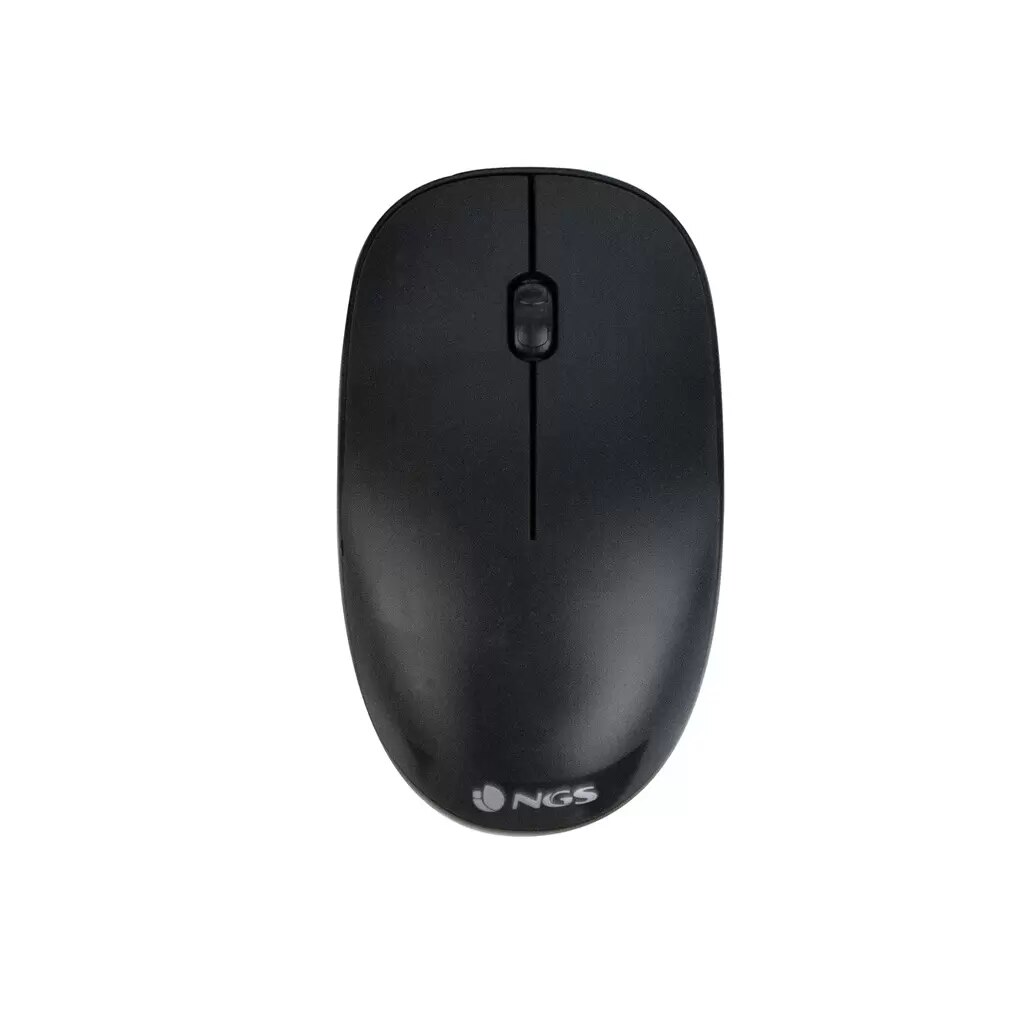 Set husa laptop si mouse optic wireless, NGS, Negru, 15.6'' - eMAG.ro