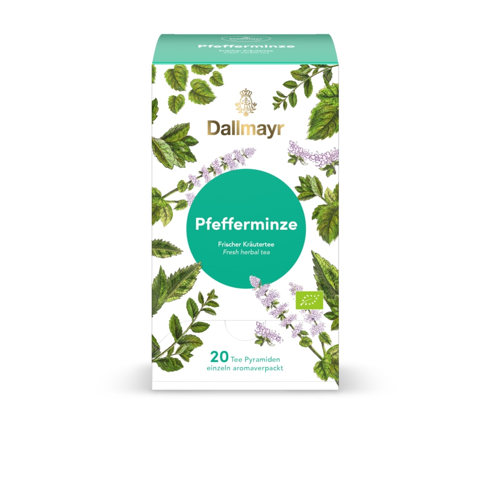 Dallmayr Borsmenta gyógynövény tea 20db (teapiramis) - eMAG.hu