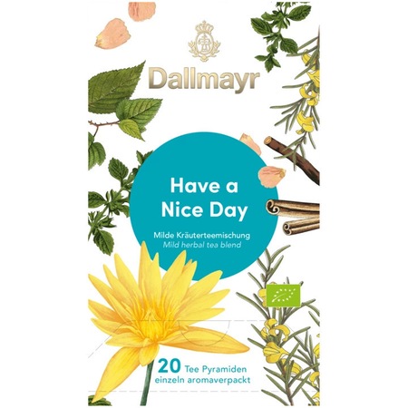 Dallmayr Szép napot wellness tea 20db (teapiramis) - eMAG.hu
