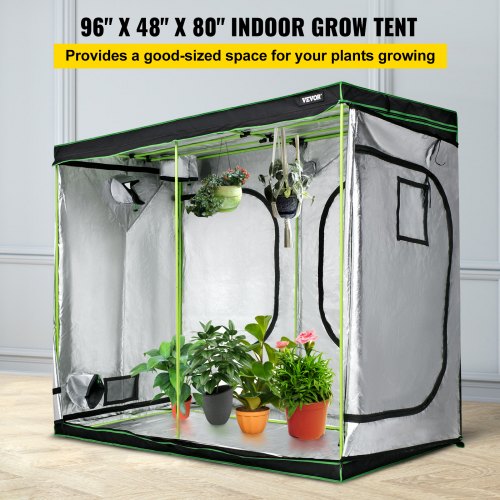 Prelata Cultivare Hidroponica Grow Tent, solar pentru microplante, 2 ...