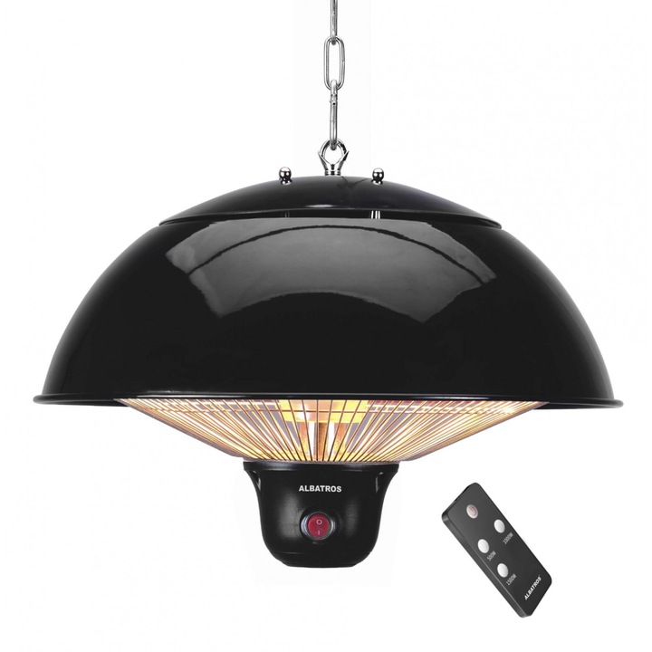 Radiator Electric Albatros Infrarosu de tavan RTC-1502AT, 3 Trepte de ...