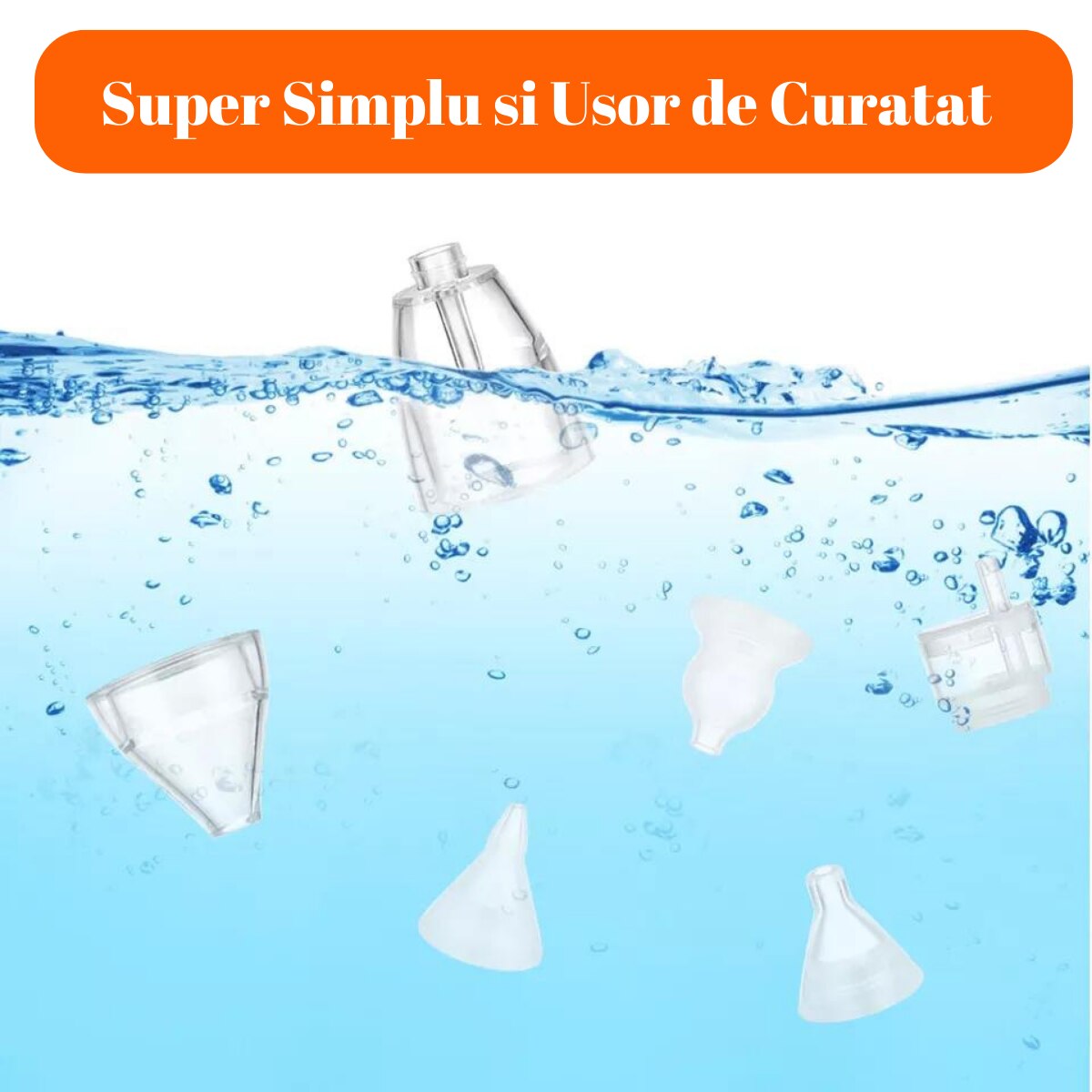 Aspirator Nazal Electric 2 in 1 BBK®, Pentru Bebelusi si Copii ...
