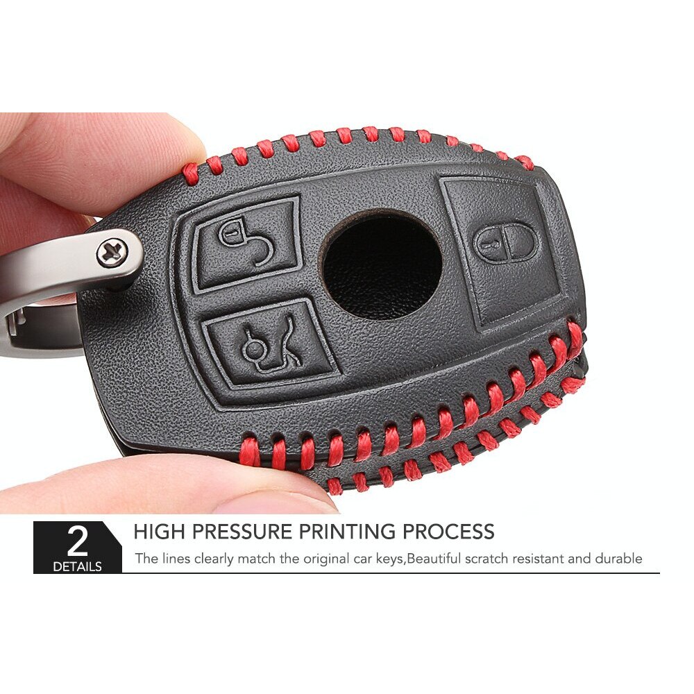 Husa piele pentru cheia Mercedes Benz W203 W210 W211 W124 W202 W204 ...