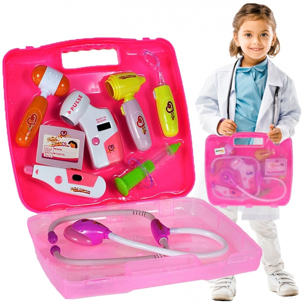 Trusa medicala pentru copii, Malplay, cu sunete si lumini, little ...