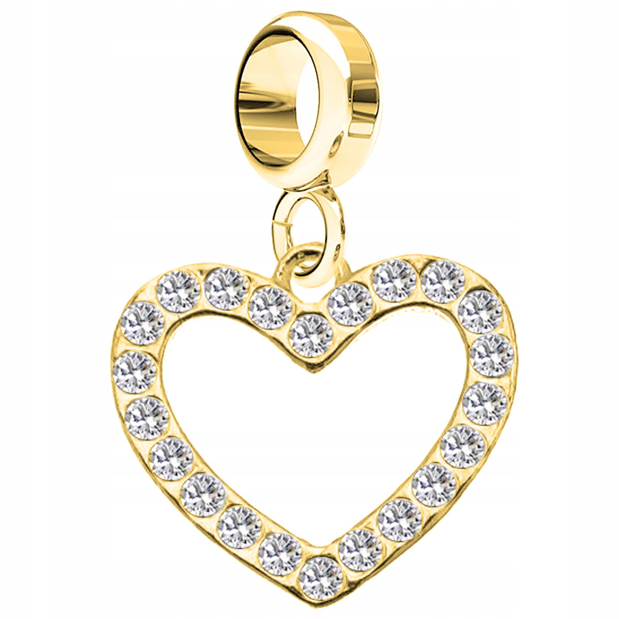 Pandantiv cu inima, Larezo, Argint 925, Auriu - eMAG.ro