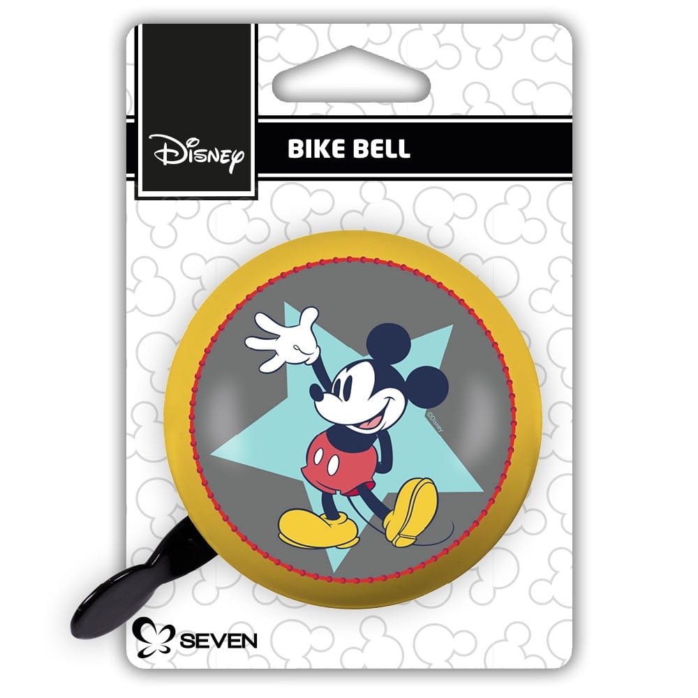 Clopotel bicicleta Mickey, Seven Polska, Metal, 80 mm, Multicolor - eMAG.ro