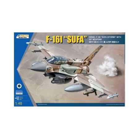 Macheta aeromodele Kinetic Lockheed Martin F-16I Israel “SUFA” IDF 1:48 KIN 48085 - eMAG.ro