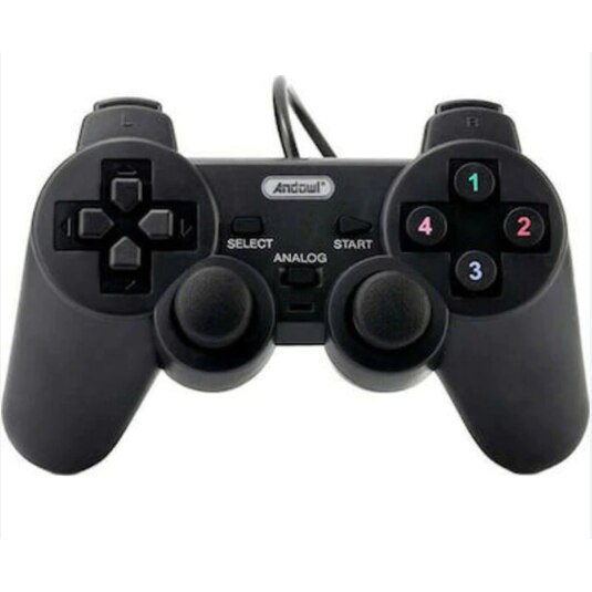 Set 2 x Controller Gaming, Gamepad, Controller Andowl cu fir ...