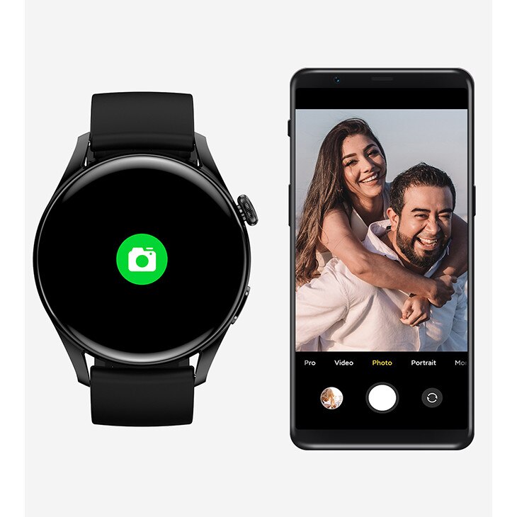 Ceas smartwatch, Kenoeestar™ , Full Touch Display, Apelare Bluetooth ...