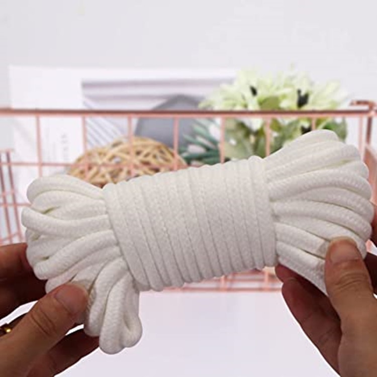 Set 2 franghii de bumbac, 20m, Alb - eMAG.ro