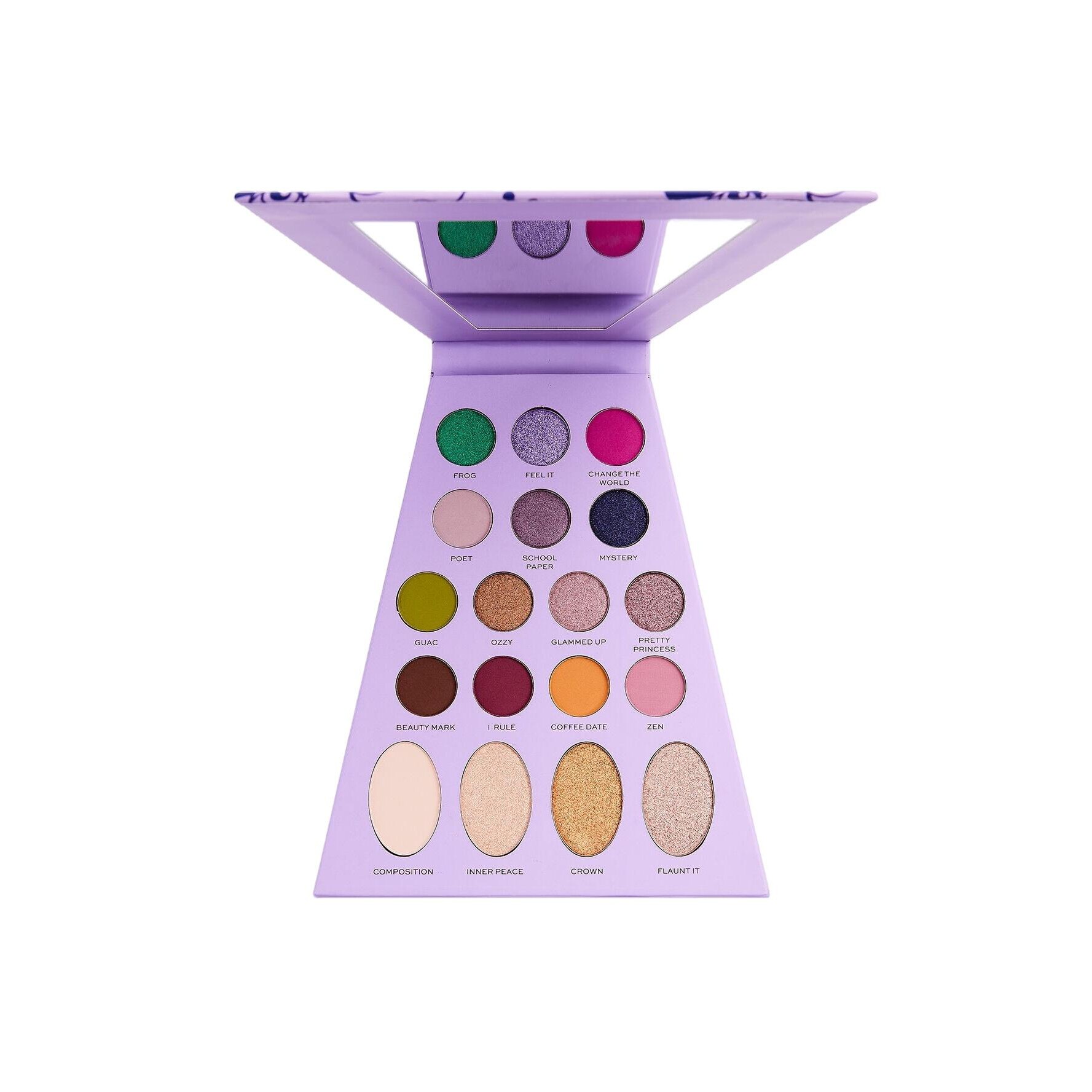 Paleta fard pleoape Revolution x Bratz Doll, Yasmin, 18 nuante - eMAG.ro