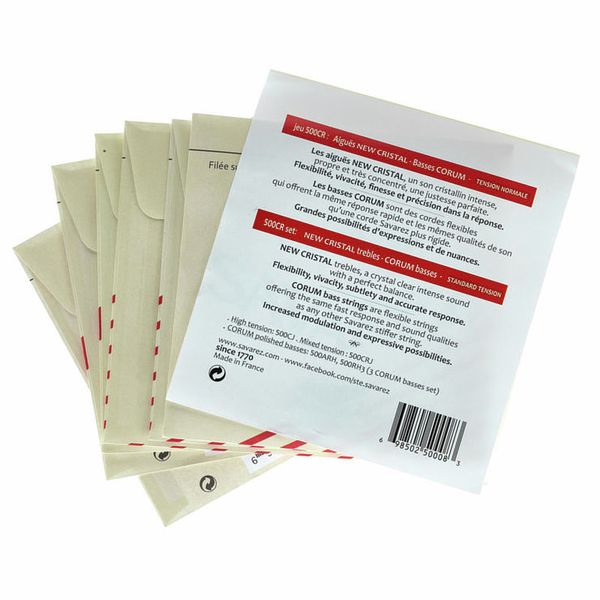 Set 6 corzi Savarez 500CR pentru chitara clasica - eMAG.ro