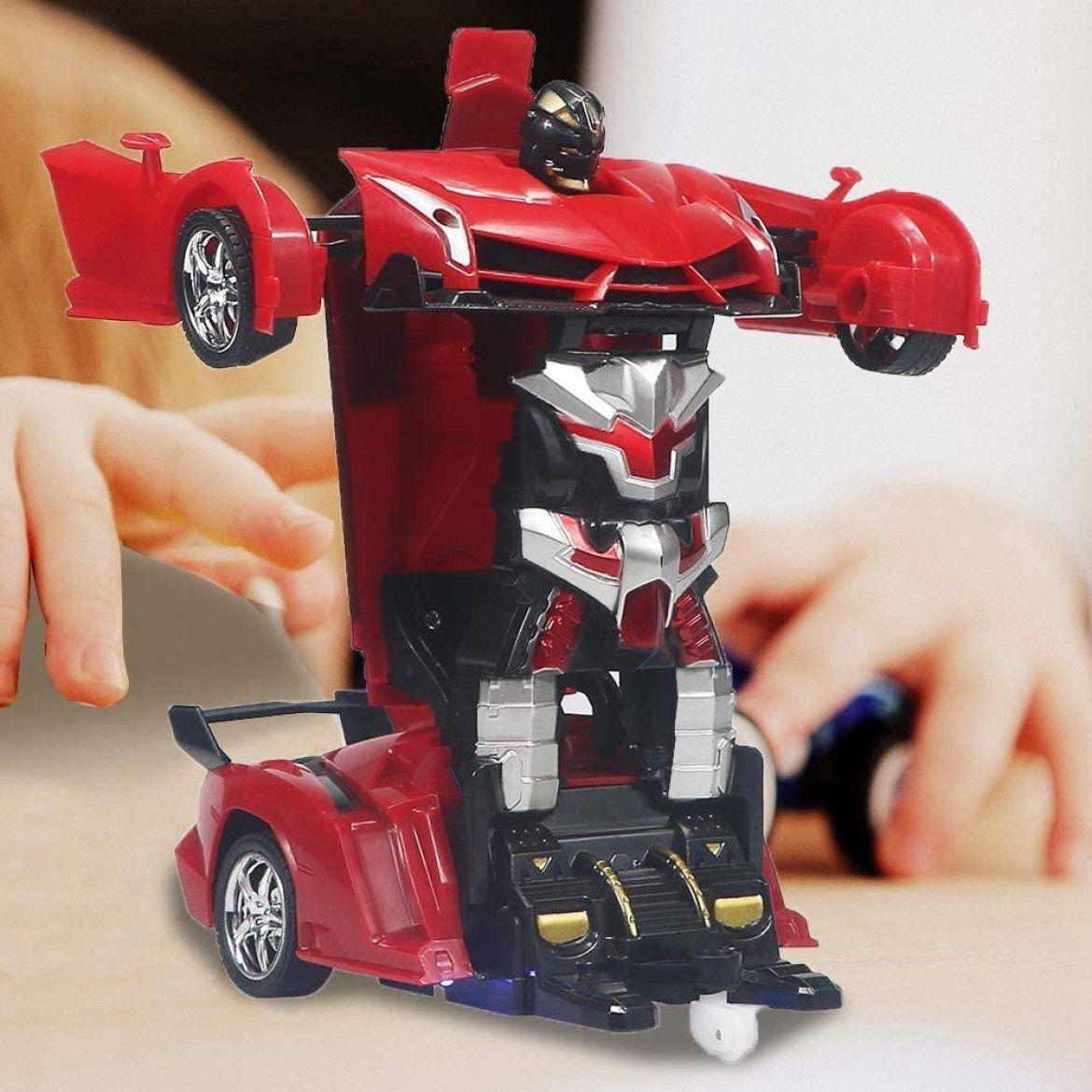 Masina Robot cu telecomanda 2 in 1 Rosie - eMAG.ro