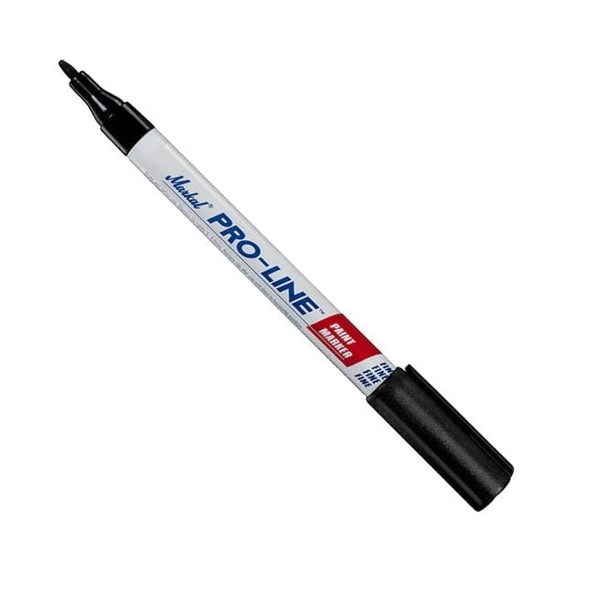 Marker cu vopsea lichida Pro Line Fine, negru - eMAG.ro
