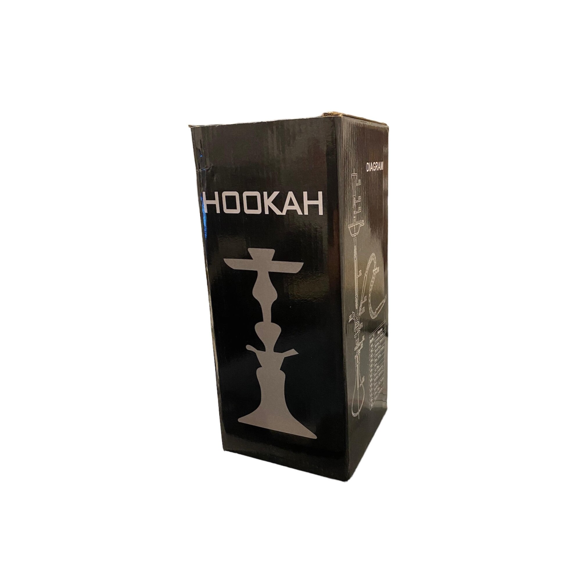 Kit complet Primebox Gentelo format din Narghilea premium 33 cm negru ...