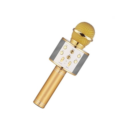 Microfon karaoke copii cu bluetooth, boxa integrata, wireless, USB ...