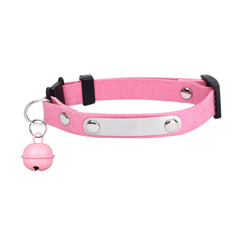 Zgarda pentru pisici, Antisufocare, 21-28cm, Roz - eMAG.ro