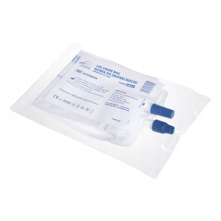 Punga urinara cu port golire prindere pe picior, Zarys, 900ml - eMAG.ro