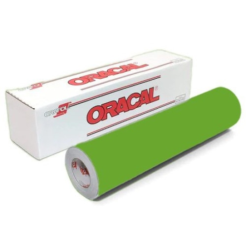 Folie Autocolant, Oracal 641 Mat, Verde lime 063, 30 cm x 50 cm - eMAG.ro