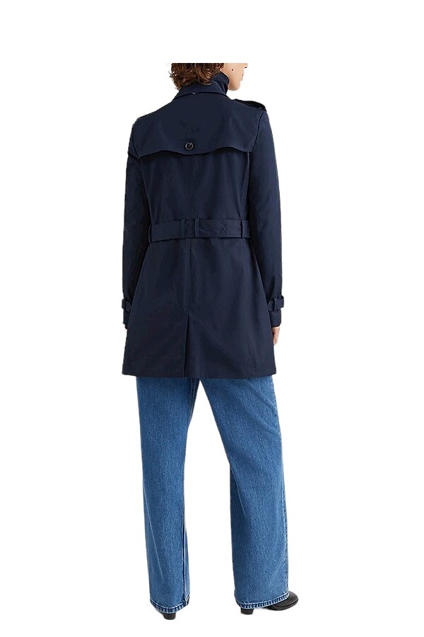 Trenci Dama, Tommy Hilfiger-Cappoti, Navy, 40 - eMAG.ro