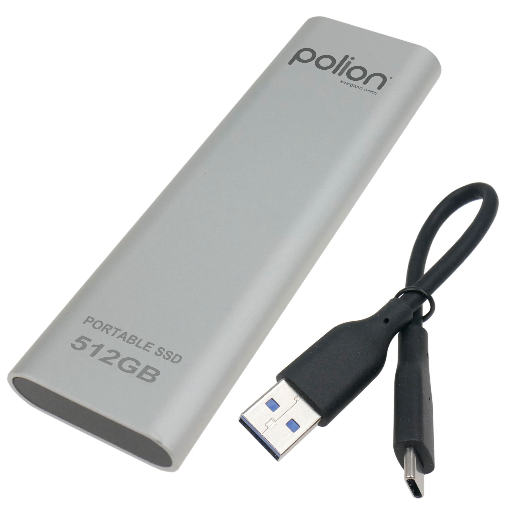 SSD extern POLION portabil 512GB PSSD USB 3.2 - eMAG.ro