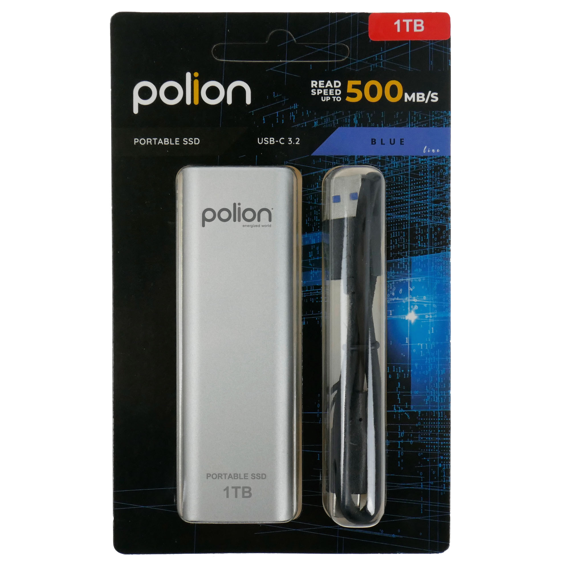SSD extern POLION portabil 1TB PSSD USB 3.2 - eMAG.ro