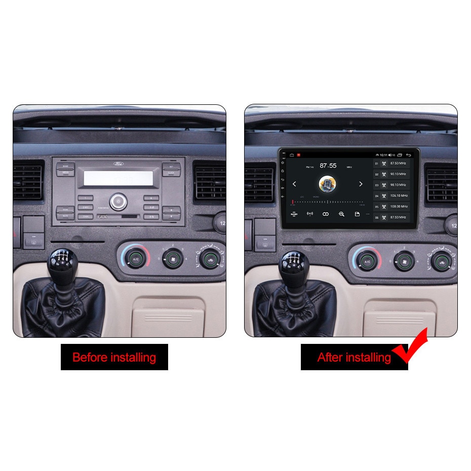 Navigatie dedicata Ford Focus 2004-2011, NAVI-IT Android 12, 4 GB RAM ...