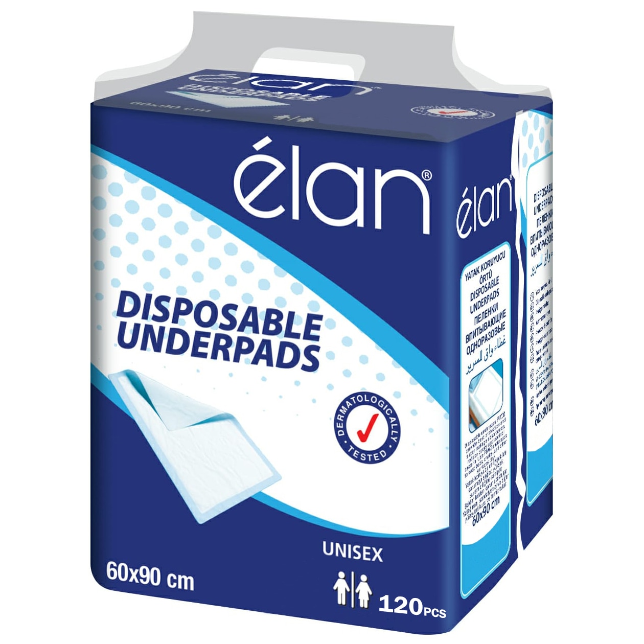 Aleze protectie pat Elan, 60x90 cm, igienice, 120 buc - eMAG.ro