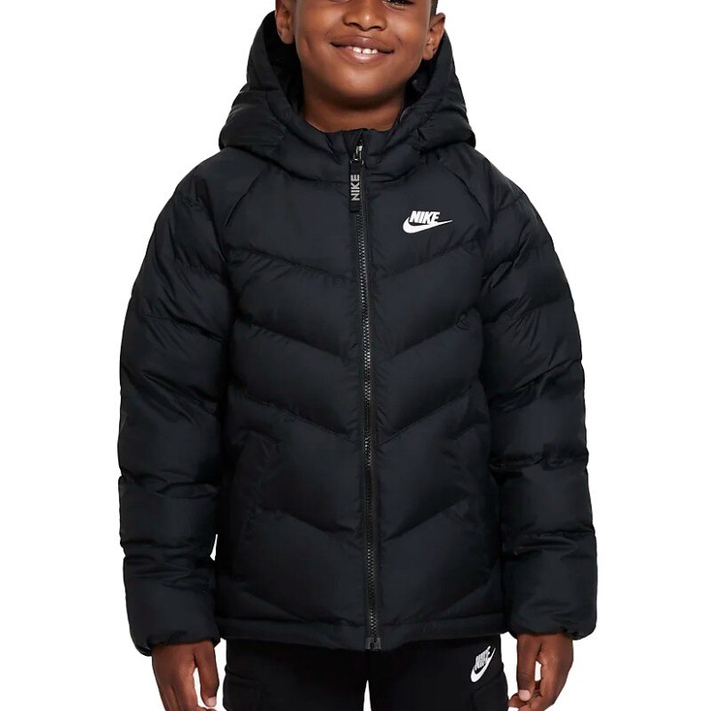 Geaca Nike Sportswear Synthetic-Fill JR DX1264-013, Baieti, Negru, 137 ...