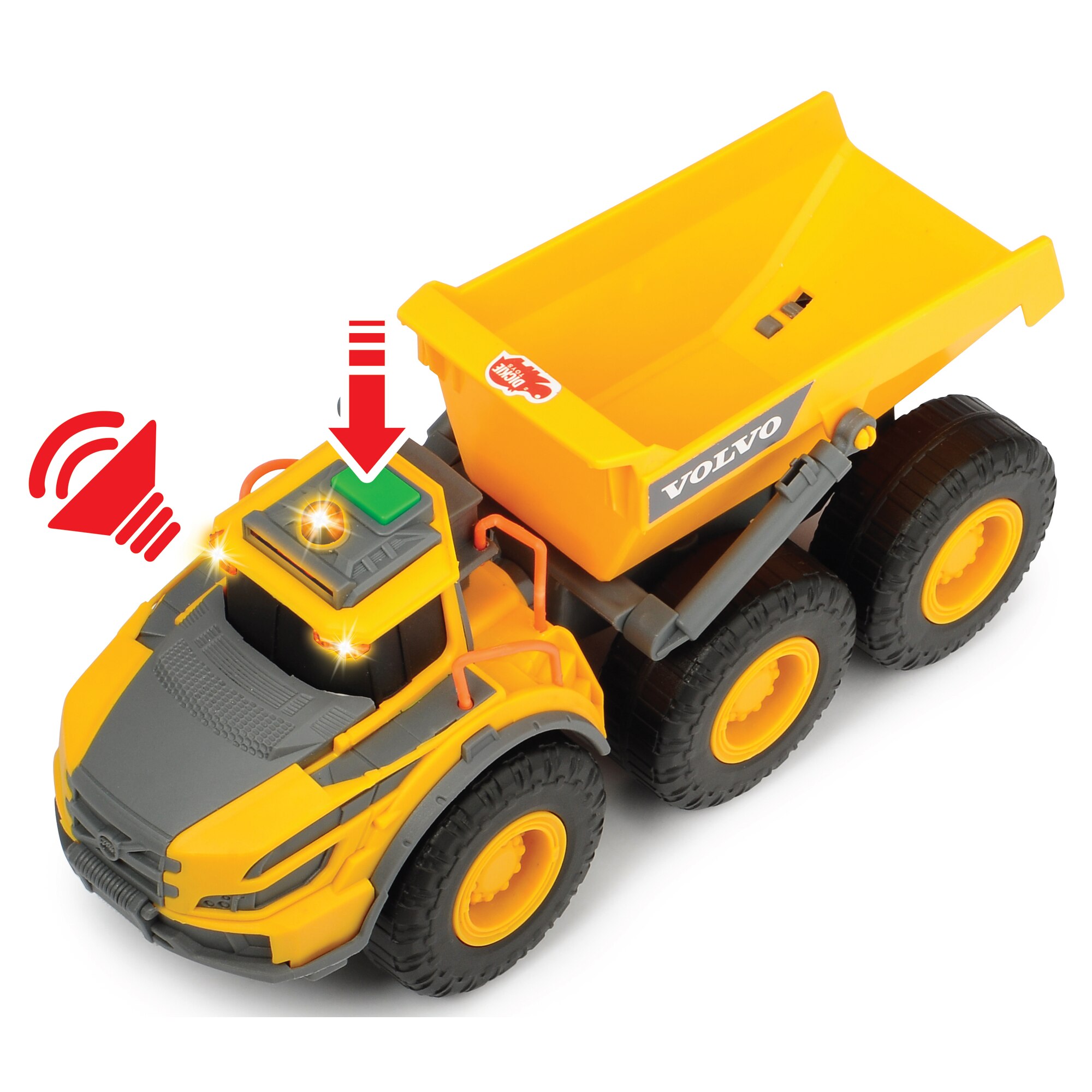 Jucarie autobasculanta articulata Matey Toys - Volvo - eMAG.ro