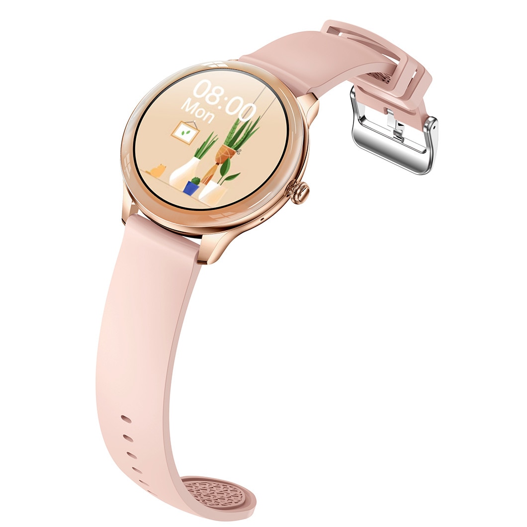 Ceas smartwatch pentru femei, Techmoon®, 1.09" Full Touch, Apel ...
