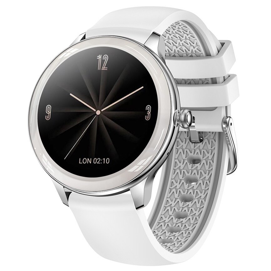 Ceas smartwatch pentru femei, Techmoon®, 1.09" Full Touch, Apel ...