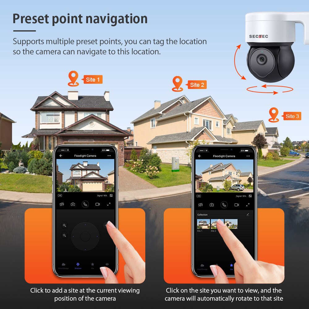 Camera de supraveghere inteligenta HYsmart graffiti WIFI, interior si ...