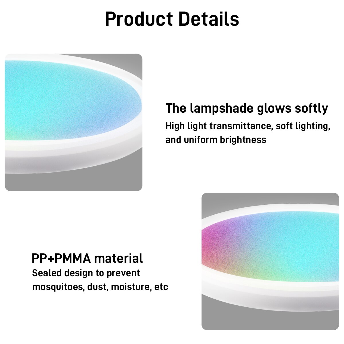 Plafoniera inteligenta Graffiti, HYsmart, 24W, Wifi, Bluetooth, RGB ...