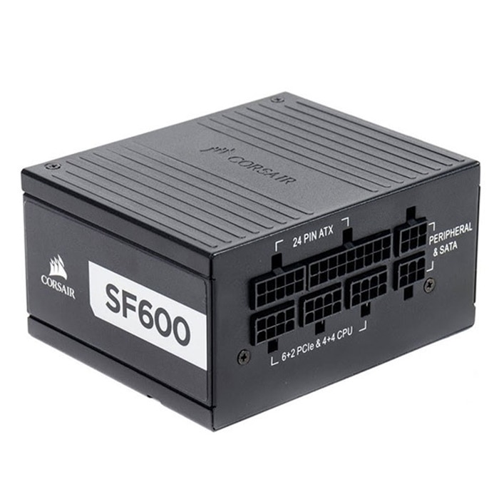 Захранване за компютър Corsair SF600 600W SFX, SS300631 - eMAG.bg