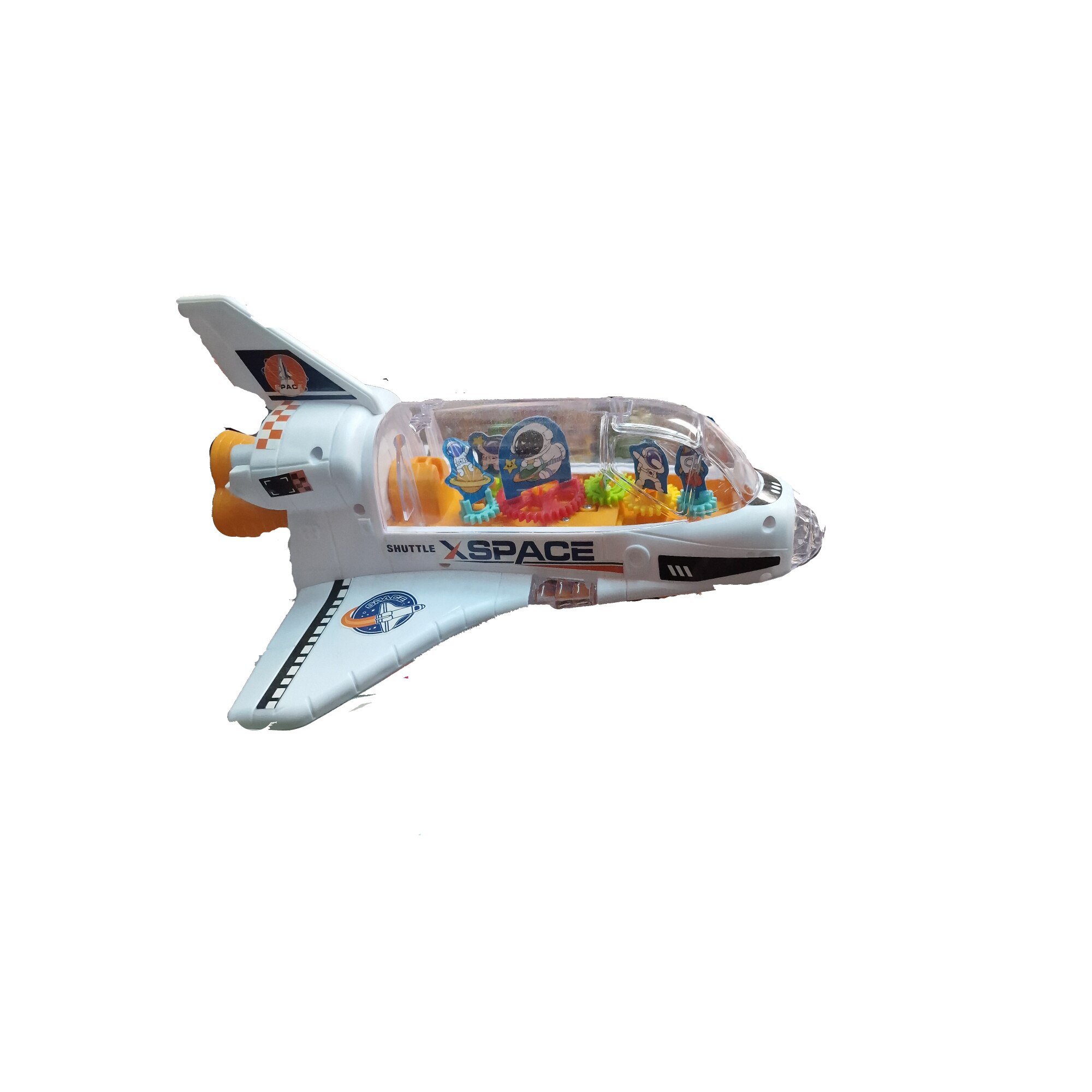 Jucarie Racheta Interactiv, Cu Sunete si Lumini, Multicolor, Marime 23. ...