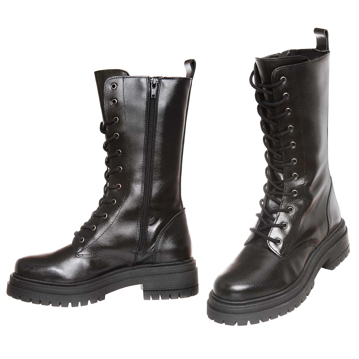 Bocanci Inalti Dama Piele Naturala - eMAG.ro