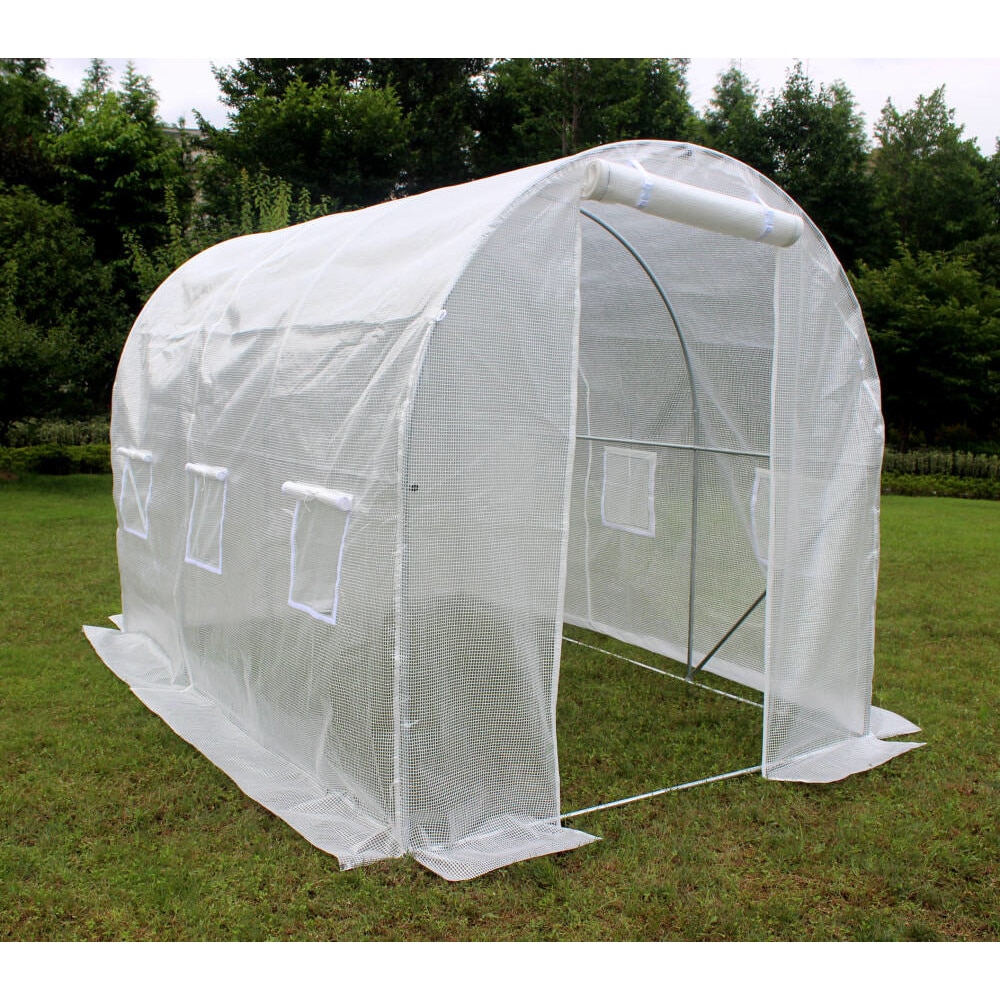 Sera solar cu schelet metalic, 200x300x200 cm, 6 м2 - eMAG.ro