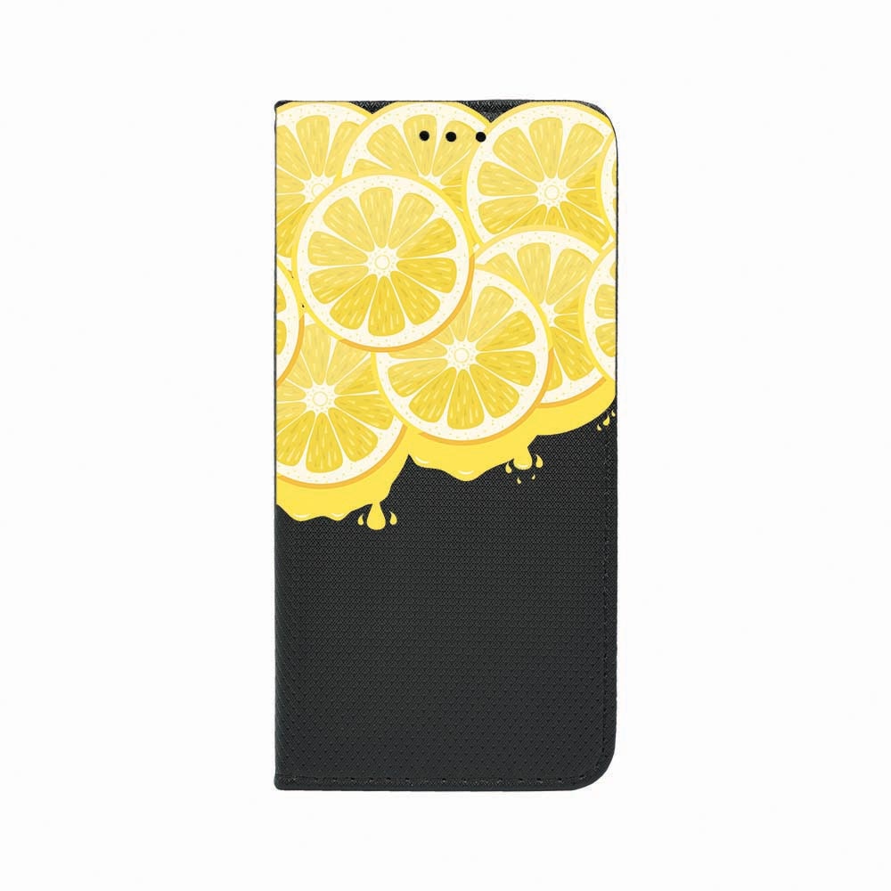 Калъф тип тефтер BestCase за Motorola Moto G13, Lemon, Magnetic Flip ...