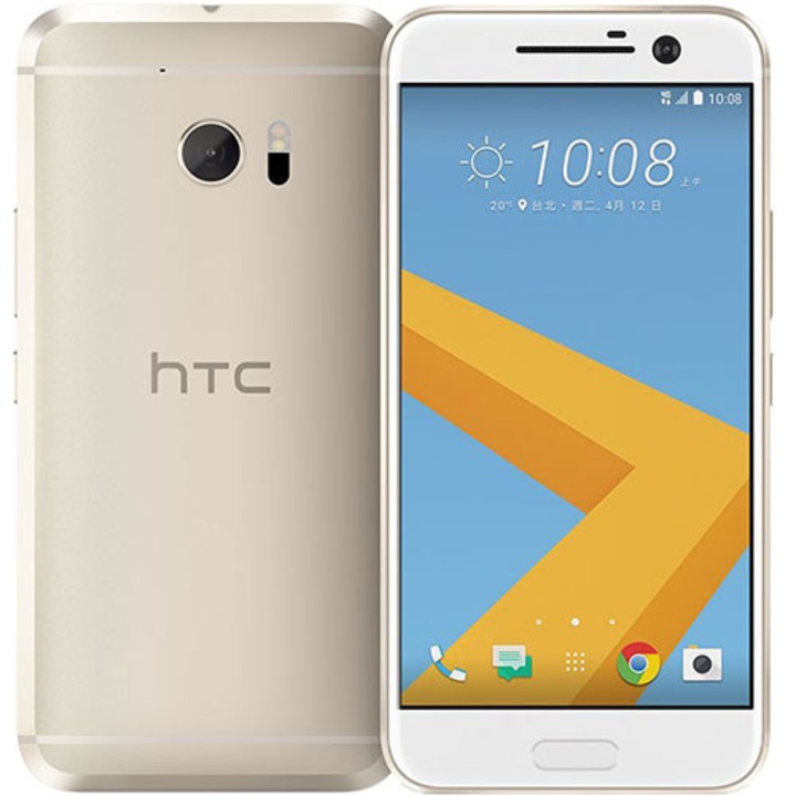 Telefon Mobil, Htc 10 64Gb Lte 4G Auriu 4Gb Ram M10H - eMAG.ro