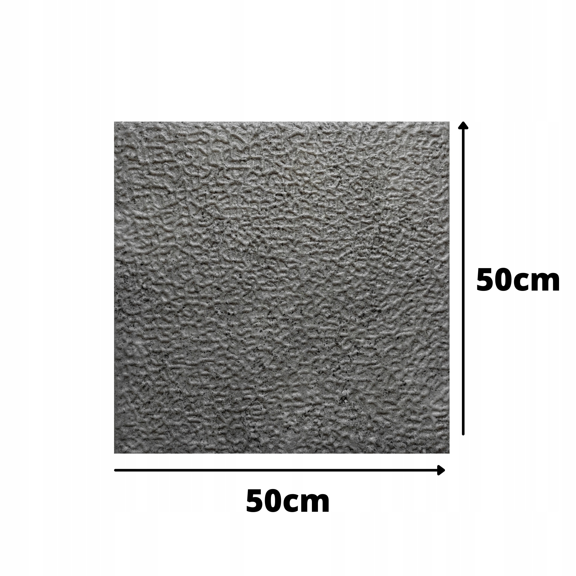 Panuri decorative, eurodeco, Structura beton, 50x50 cm - eMAG.ro
