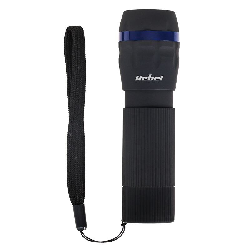 Lanterna LED Rebel URZ0073 1W Zoom Negru - eMAG.ro