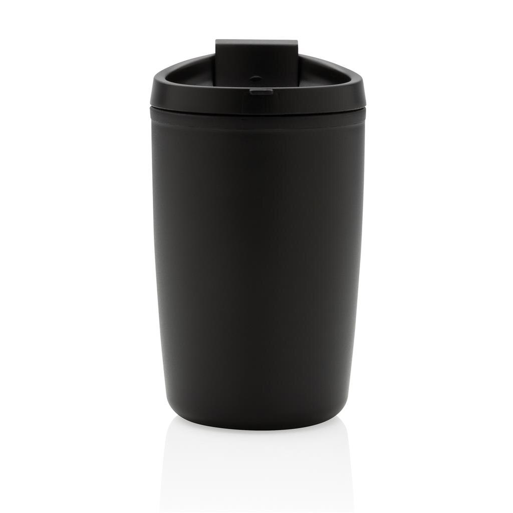 Cana cafea cu capac, Ronic, din plastic reciclat, 300 ml, negru - eMAG.ro
