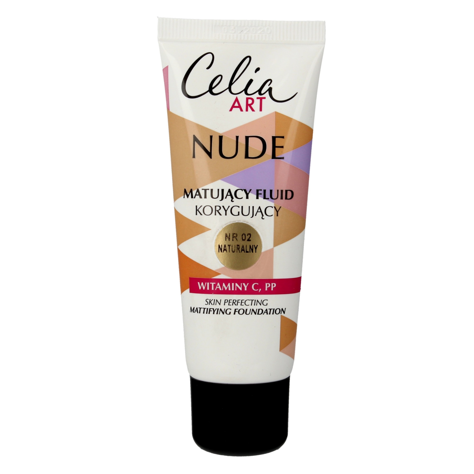 Матиращ фон дьо тен Celia Art Nude 02 Natural 30 мл Emag Bg