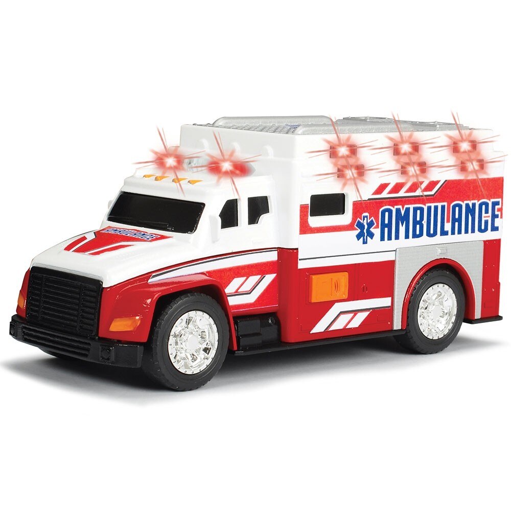 Masina pentru copii ambulanta Matey Toys Ambulance, 15 cm - eMAG.ro