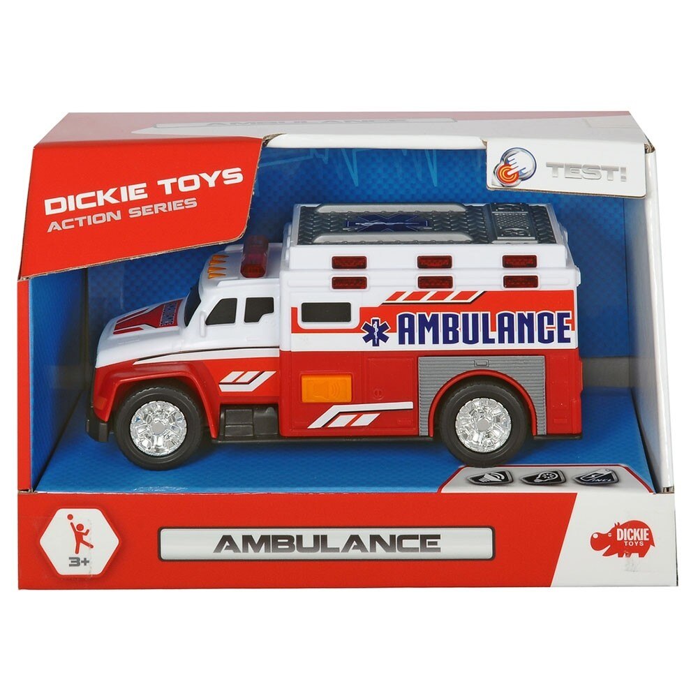 Masina pentru copii ambulanta Matey Toys Ambulance, 15 cm - eMAG.ro
